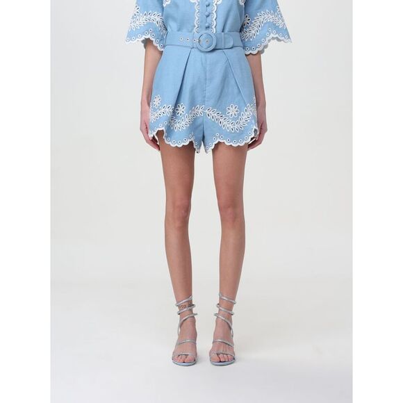 Zimmermann | Shorts | Zimmermann Short Woman Blue | Poshmark